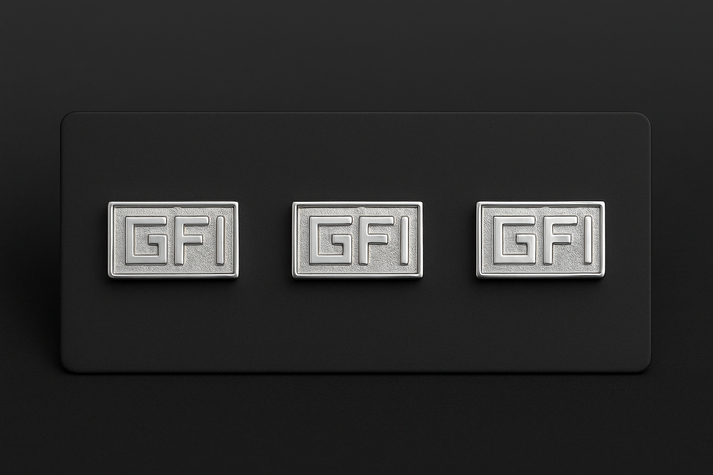GFI Executive Lapel Pins – Silver BUY2GET2FREE – Inspired Apparel
