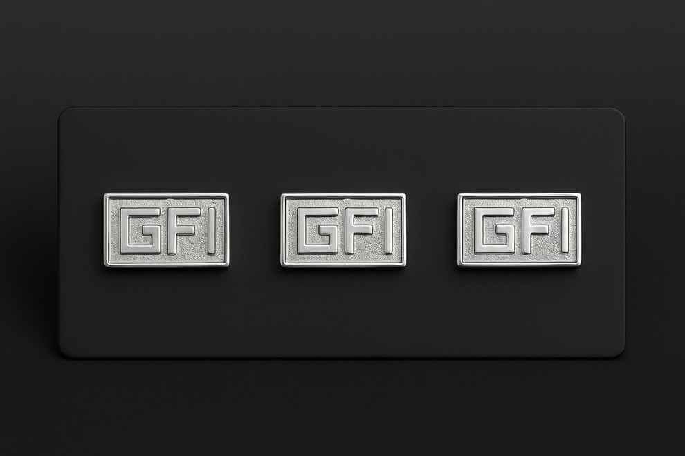 GFI Executive Lapel Pins – Silver – Inspired Apparel